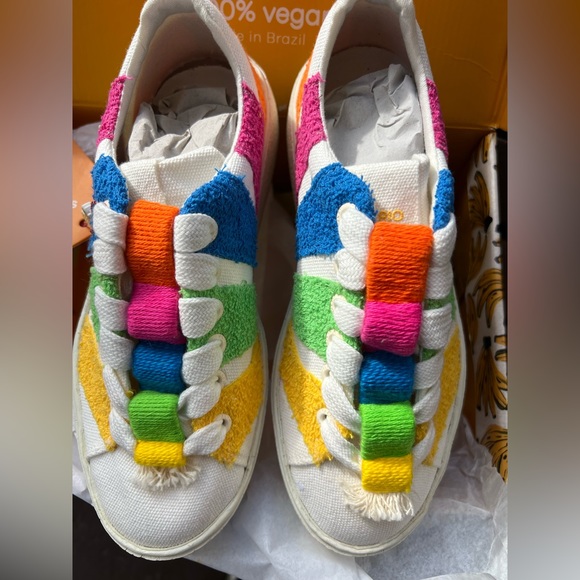 FARM Rio | Shoes | Farm Rio Rainbow Sneakers | Poshmark